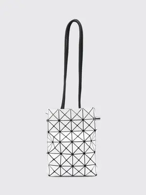 Issey Miyake Wring Bucket Bag In Pvc And Nylon - White