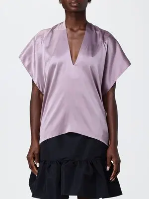 Nina Ricci Silk V-neck Blouse