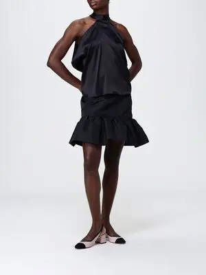 Nina Ricci Silk Draped Top