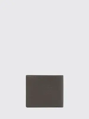 TOM FORD Hammered Leather Wallet - Grey