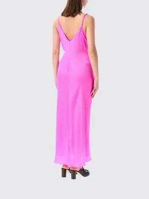 JW Anderson Silk Midi Dress - Pink