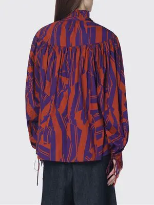 Dries Van Noten Printed Blouse - Orange
