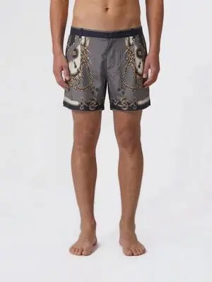 Dolce & Gabbana Printed Swimsuit - Grey