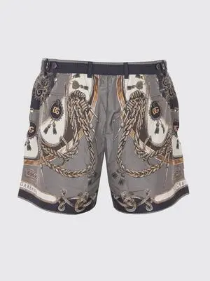 Dolce & Gabbana Printed Swimsuit - Grey