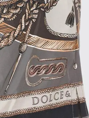 Dolce & Gabbana Printed Swimsuit - Grey
