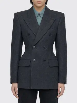 Balenciaga Double Breasted Jacket - Grey