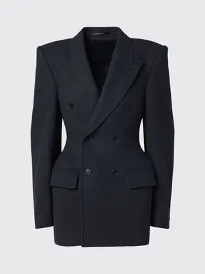 Balenciaga Double Breasted Jacket - Grey