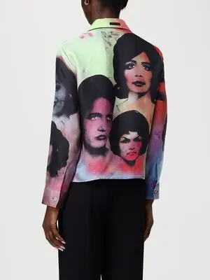 Versace Graphic Print Button-up Shirt