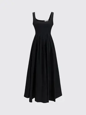 Sportmax Cotton Midi Dress - Black