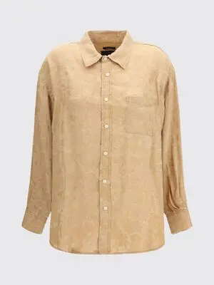 R13 Embroidered Shirt - Orange