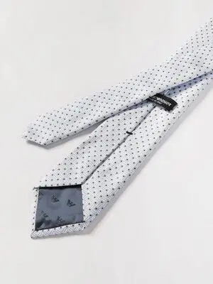 Emporio Armani Neck Tie - Gnawed Blue