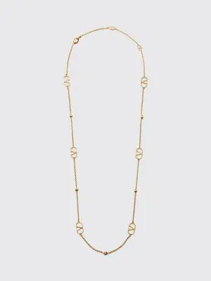 Valentino Garavani Logo Chain Necklace - Gold