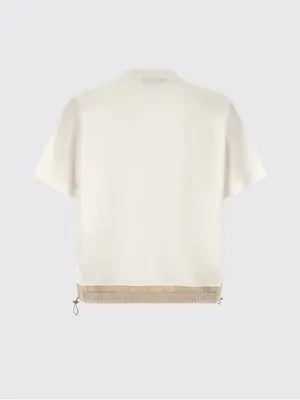 MOORER Cotton And Nylon T-shirts - White 1