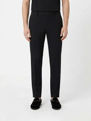 Incotex Tailored Trousers In Gabardine - Black