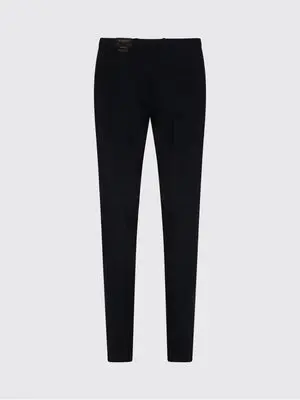 Incotex Tailored Trousers In Gabardine - Black