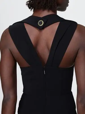 Armani Exchange Midi Dress - Black