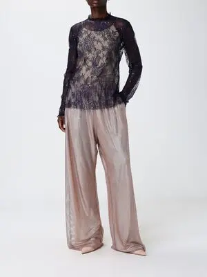 Alberta Ferretti Lace Top - Blue