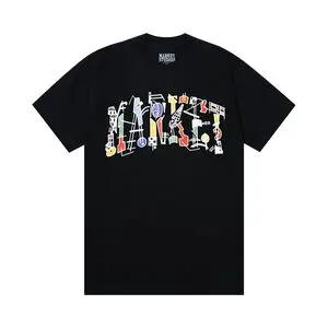 MARKET Work Of Arc T-shirt - Black
