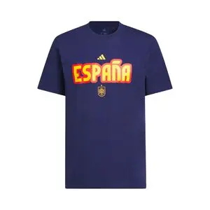 Adidas World Cup 26 Spain Home Graphic Tee - Blue