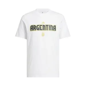Adidas World Cup 26 Argentina Graphic Tee - White