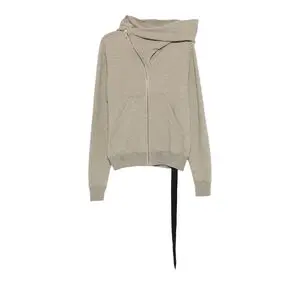 Rick Owens Felpa Mountain Hoodie - Grey