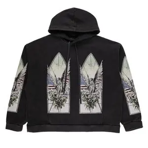 WHO DECIDES WAR Demo Hoodie - Black