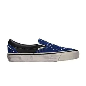 VANS Premium Classic Slip-on Embellished Sneakers - Blue