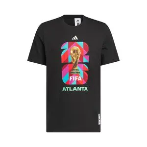 Adidas Fifa World Cup 26 Atlanta Graphic T-shirt - Black