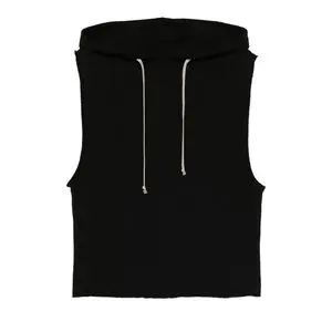 Women's Black Short Sleeve Sweatshirts Hoodies
