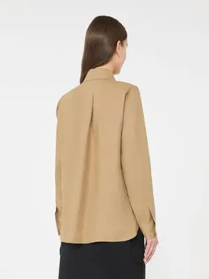 Max Mara Linen Canvas Shirt - Sand