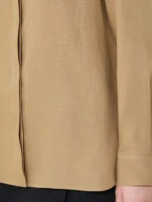 Max Mara Linen Canvas Shirt - Sand
