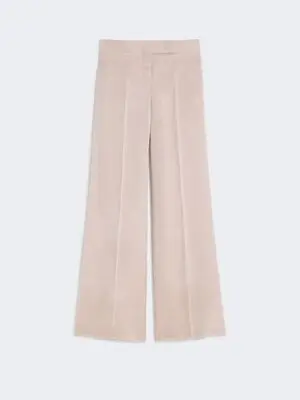 Max Mara Long Silk Trousers