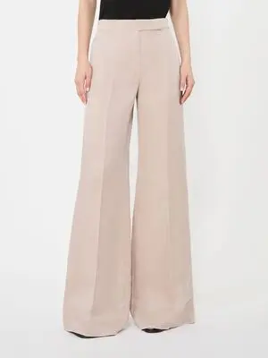 Max Mara Long Silk Trousers