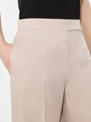 Max Mara Long Silk Trousers