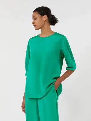 Max Mara Silk Crêpe De Chine Blouse
