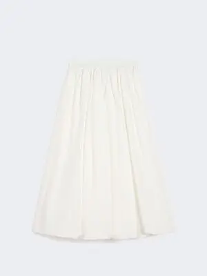 Max Mara Cotton Balloon Skirt - Ivory