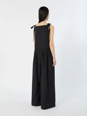 Max Mara Cotton Poplin Jumpsuit