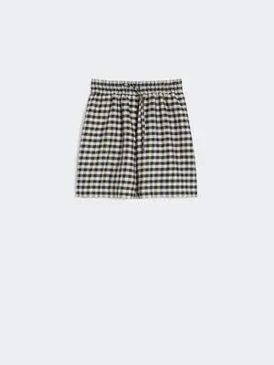 Max Mara Vichy Checked Bermuda Shorts
