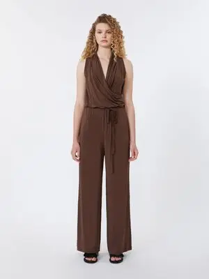 Max Mara Viscose Jersey Jumpsuit