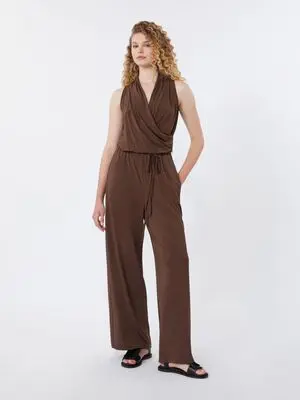 Max Mara Viscose Jersey Jumpsuit