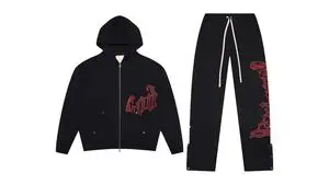 GODSPEED Og Logo V2 Sweatsuit - Black/red