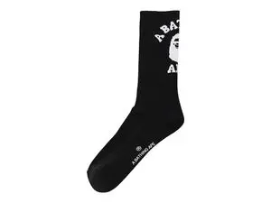 A BATHING APE College Socks - Black
