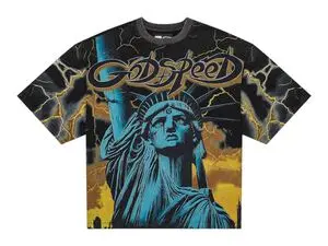 GODSPEED Voltage T-shirt - Yellow