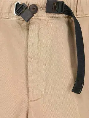 WHITE SAND Pocket Belt Shorts - Neutrals