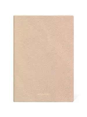 MAISON DE SABRE Leather Notebook - Neutrals