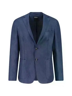 Zegna Button Single-breasted Blazer