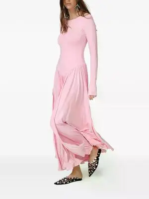 PNK Long-sleeve Maxi Dress - Pink