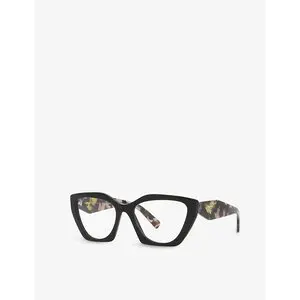 Prada Cat-eye Acetate Eyeglasses