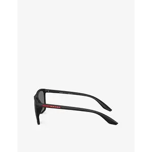 Prada Ps B08s Polarised Pillow-frame Sunglasses
