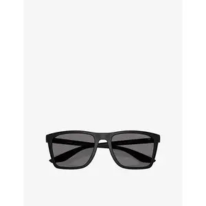 Prada Ps B08s Polarised Pillow-frame Sunglasses